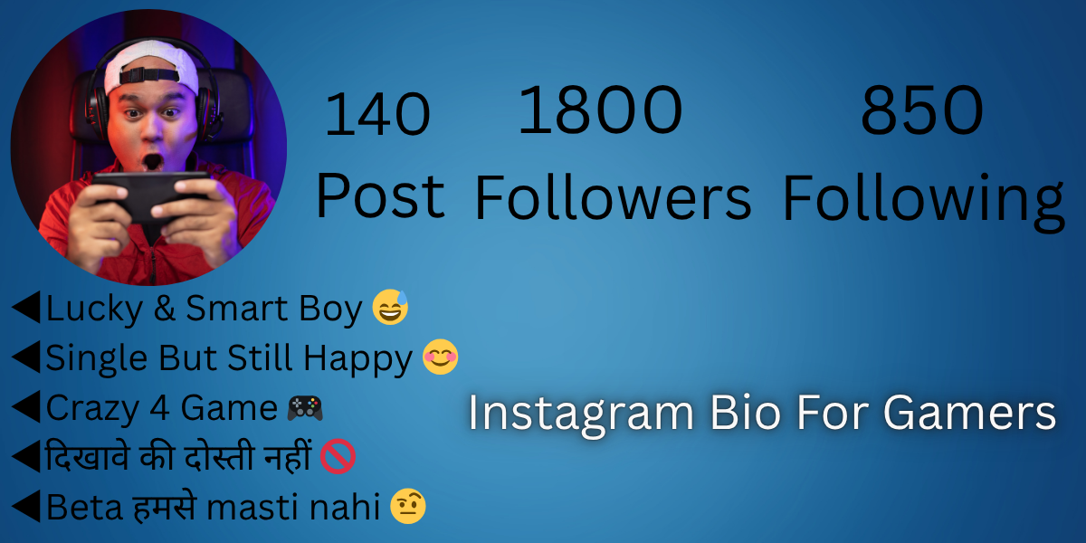 650+ Best Instagram Bio For Gamers