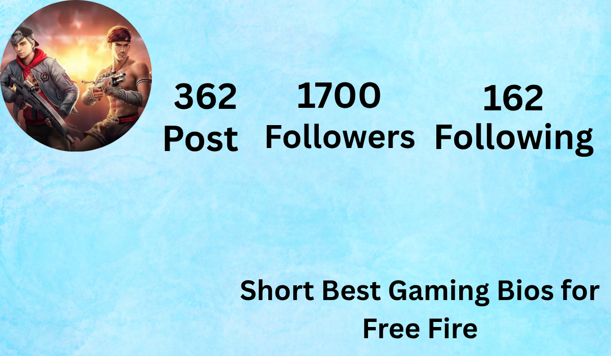 400+Best Gaming Bio for Instagram Free Fire | Free Fire Gaming Bio
