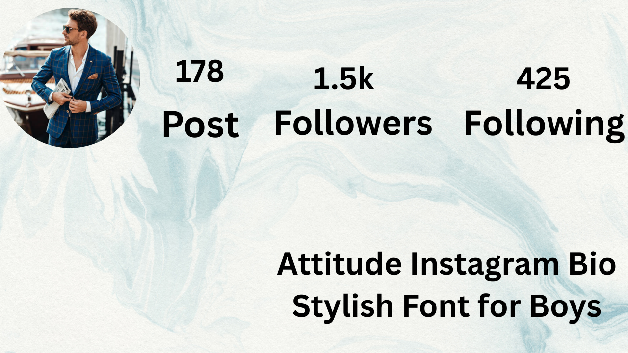 450+Instagram VIP Bio Stylish Font For Boys